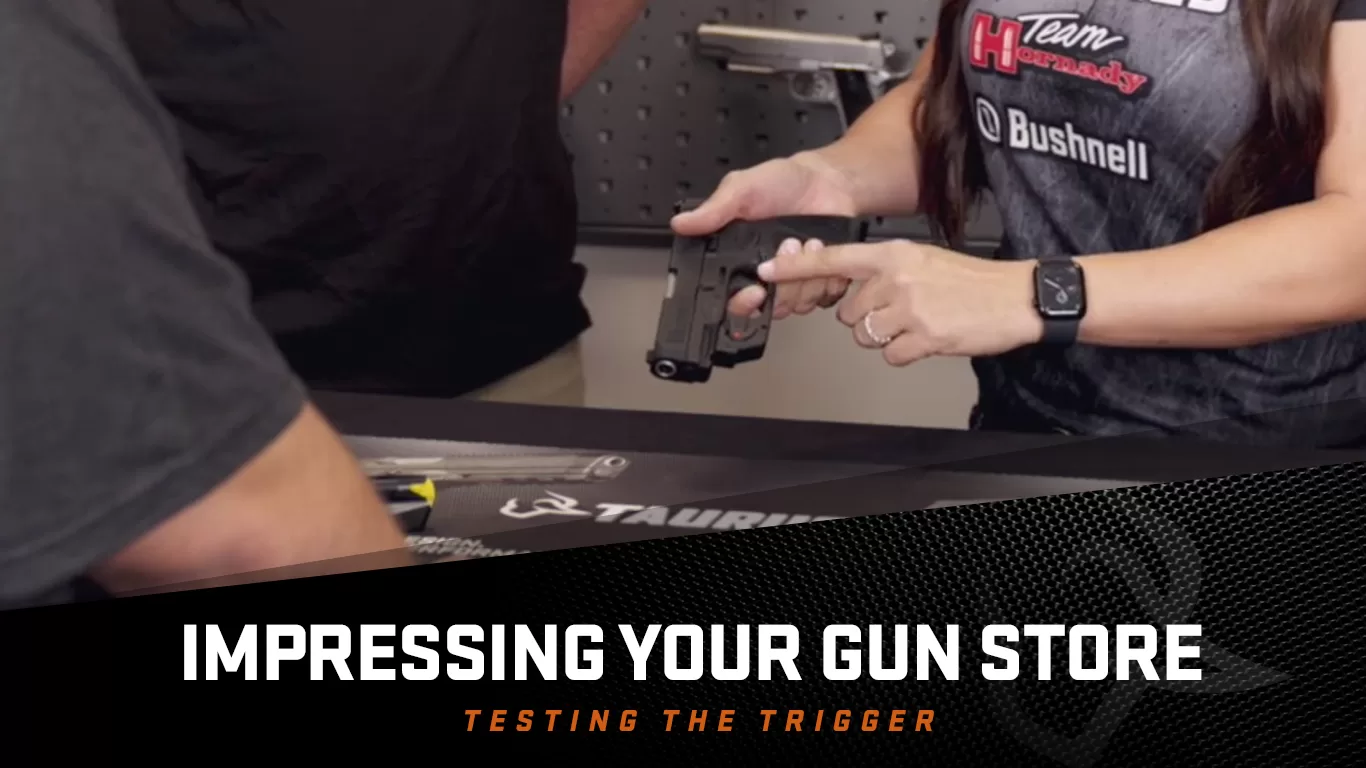 Impressing Your Gun Store: Testing The Trigger - Taurus USA