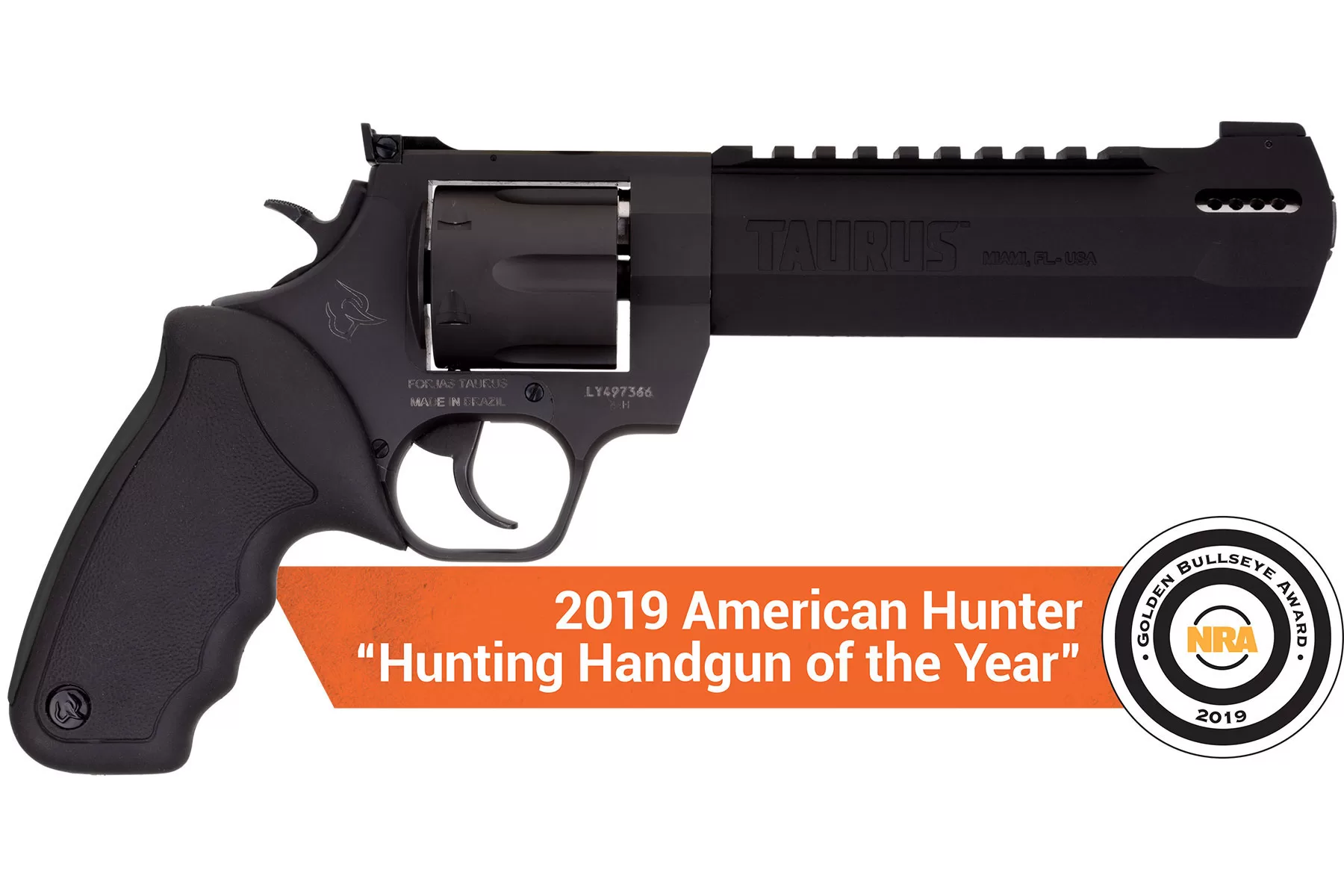 Taurus Raging Hunter - 2019 Golden Bullseye Award Revolver